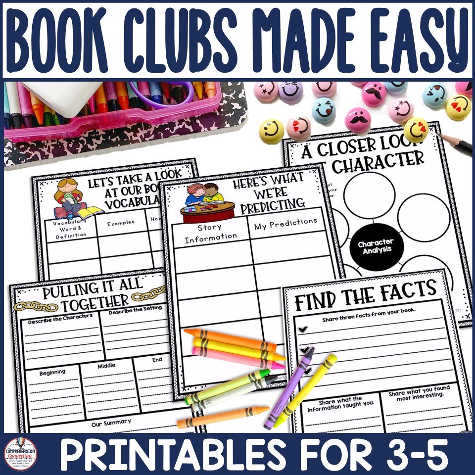 Using Book Clubs With Elementary Readers In Grades 2-5 To Increase ...