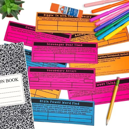 45+ Vocabulary Activities For Any Word List That Engage Your Learners