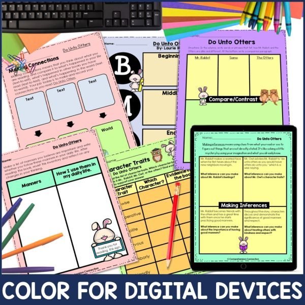 Do Unto Otters Literacy Activities Social Emotional Learning ...