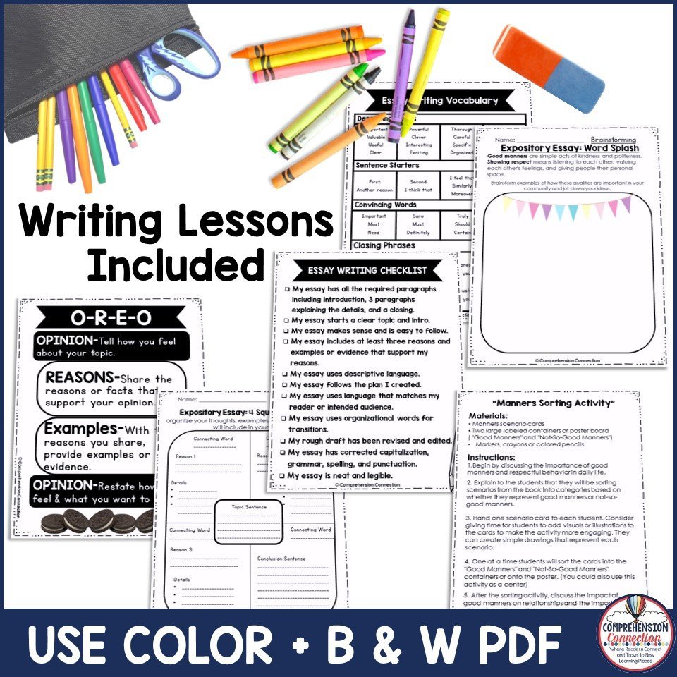 Do Unto Otters Literacy Activities Social Emotional Learning ...