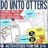 Do Unto Otters Literacy Activities Social Emotional Learning ...