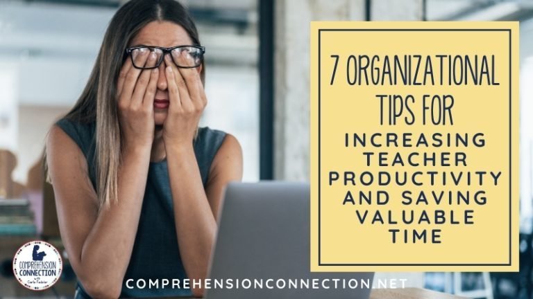 Comprehension Connection Literacy Blog For Elementary Teachers