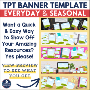 TPT Cover & Thumbnail Canva Templates For TPTers | Comprehension Connection