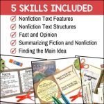 Nonfiction Reading Comprehension Activities Includes 5 Projects Hands ...