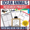 Desert Animals Research Project Paper Bag Book | Comprehension Connection