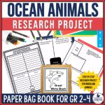 Desert Animals Research Project Paper Bag Book | Comprehension Connection