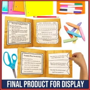 Animal Habitats Research Projects Bundle For Grades 2-4 | Comprehension ...